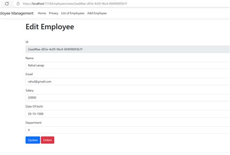 Github Pandurangfunde Mini Project Employee Management System