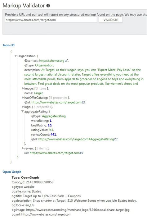 bing amp viewer and json ld in bing webmaster tools