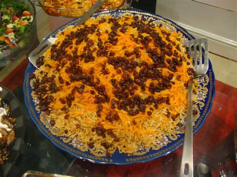 Afghan Food Qabli Palaw Afghancuisines