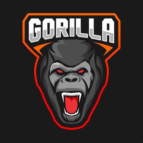 Premium Vector Gorilla Mascot Sport Logo Vector Template