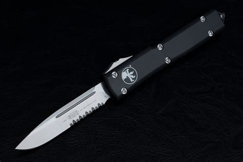 Microtech Knives Ultratech Se Otf Automatic Knife Stonewash Blade