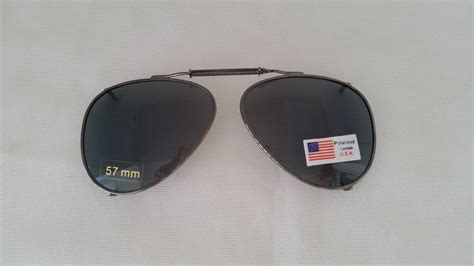 Clip On Aviator Sunglasses