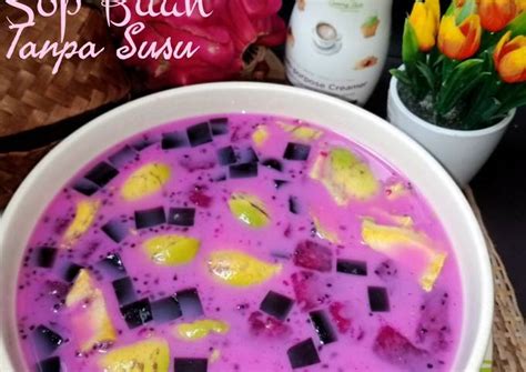Resep Sop Buah Tanpa Susu Oleh Dewi Saraswati Cookpad