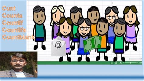 Count Counta Countblank Countif Countifs Function In Excel Youtube