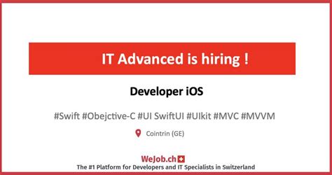 Wejob On Linkedin Swift Obejctive Ui Uikit Mvc Mvvm Webuilt