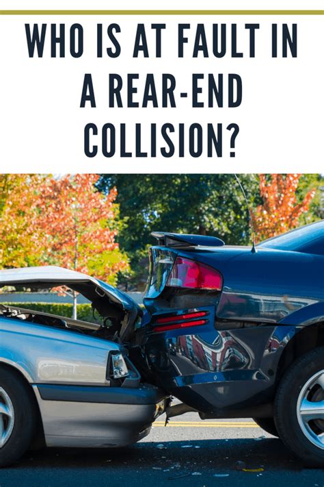 How To Tell Who Is At Fault In A Car Accident A Useful Guide • Mommys