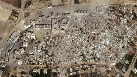 Before And After Satellite Images Show Gaza Destruction Cnn