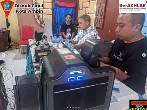 Jemput Bola Desa Hunuth DISDUKCAPIL AMBON