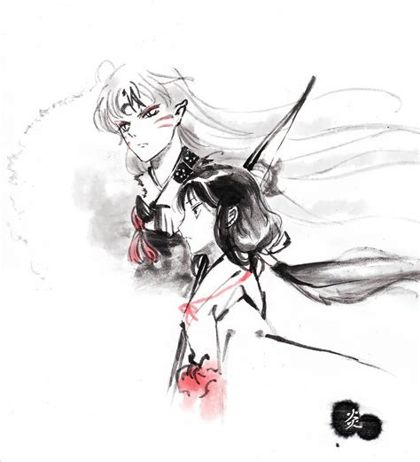 Sesshomaru And Kikyo By Huoyanxing On Deviantart