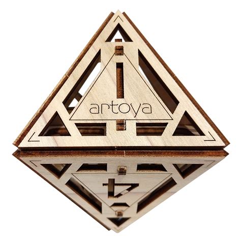 Octahedron Wooden Puzzle 8
