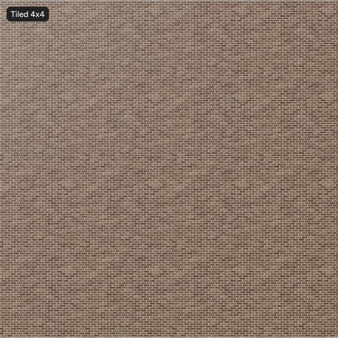 Rusticated Running Bond Brick Wall Texture Brown Poliigon