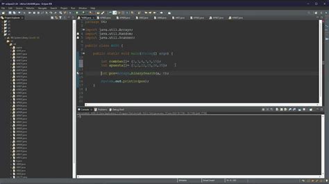 Java U6 09 Binarysearch Youtube