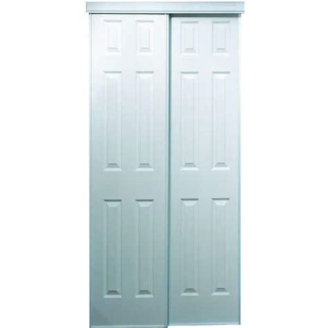 TRUporte 48 In X 80 In 106 Series White Composite Interior Sliding