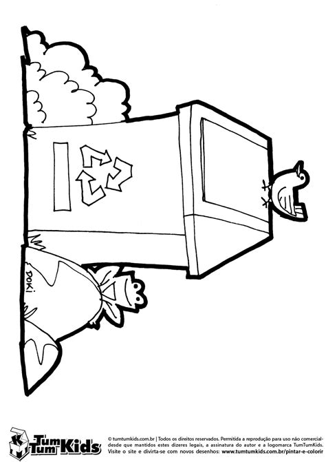 Desenho De Lixeiro Recolhendo Lixo Para Colorir Tudodesenhos Images