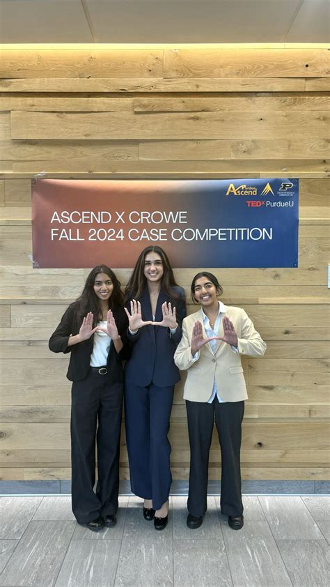 A Few Weeks Ago I Had The Amazing Opportunity To Present At The Ascend Purdue X Crowe Case