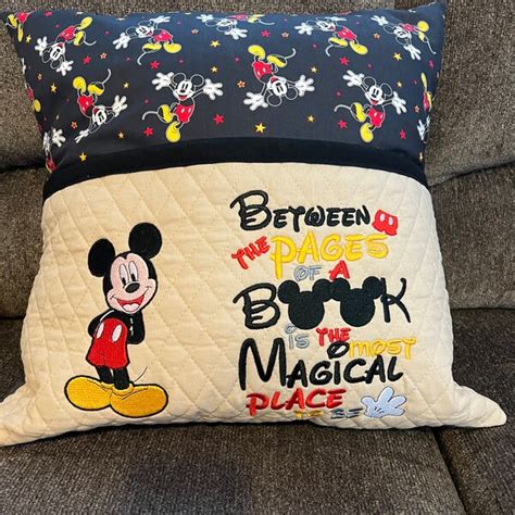 Mickey Mouse Reading Book Etsy