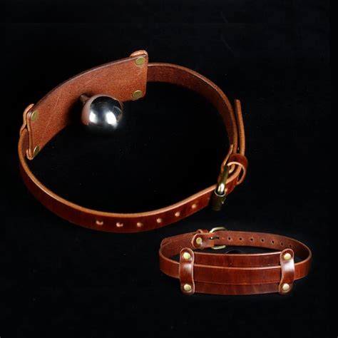 Leather Panel Gag Etsy