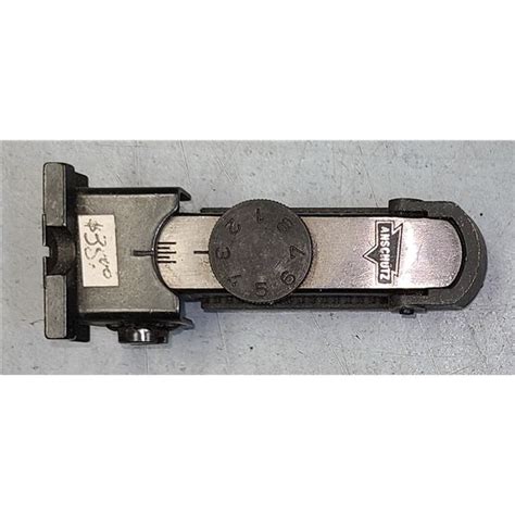 Anschutz Rear Sight Complete