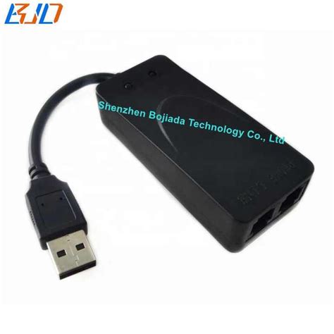 RJ Port Fax Modem USB Connector Caller ID V V Dial Up Kbps Conexant CX For