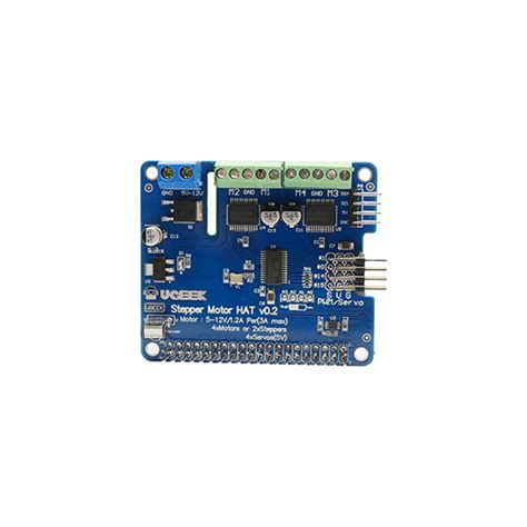 stepper motor hat v2 0 shield for raspberry pi zero 3b 4b ielectrony