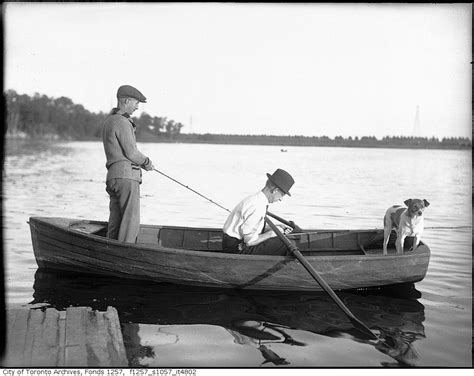 Vintage Fishing Photographs From Toronto