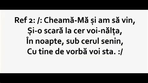 Eu n am să te las ca să pieri YouTube