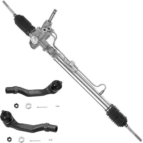 Front Power Steering Rack And Pinion Outer Tie Rods Suspension Kit