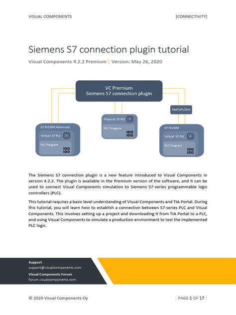 connect to a siemens s7 plc part1 pdf programmable logic controller