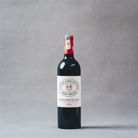 ChÂteau Pavie Macquin Saint Émilion Premier Grand Cru ClassÉ B 2018