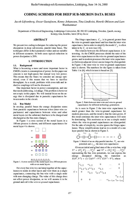 pdf coding schemes for deep sub micron data buses}
