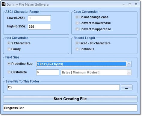 Dummy File Maker Software Free Download Dummy File Maker Software 7 0