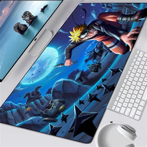 Anime Desk Mat 7 Designsanime Mouse Pad Xxl Anime Desk Etsy