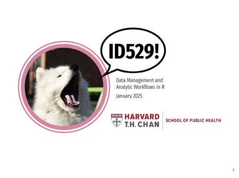 Id529 Data Management And Analytic Workflows In R Day 1
