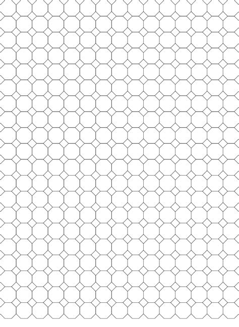 Octagonal Graph Paper In Word And Pdf Formats