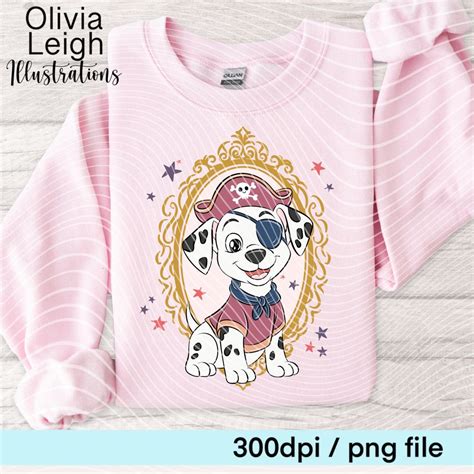 101 Dalmatians Cute Halloween Png Files Hand Drawn Digital Download