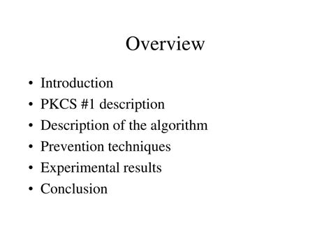 Ppt Chosen Ciphertext Attacks Against Protocols Based On The Rsa