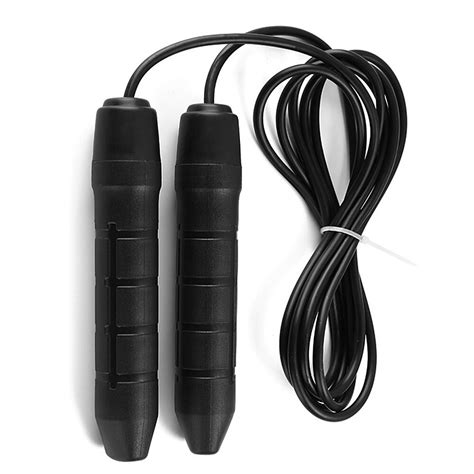 복싱 점프 훈련을위한 조정 가능한 속도 점프 밧줄 무게 휘트니스 홈 체육관 운동 장비 휘트니스 밧줄을 건너 뛰기줄넘기 줄 Aliexpress