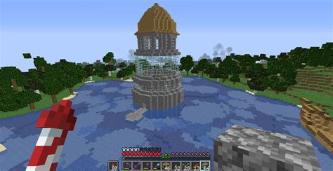 Just Build This Weird Structure Anyone Got Any Ideas As To What I Coul Put Inside It Im A