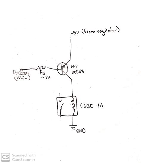 Problemas Para Encender El Relé Usando El Transistor Pnp