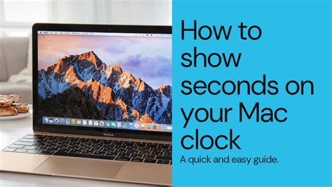 How To Show Seconds On Mac Clock Sysprobs