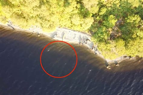 ‘loch Ness Monster Spotted Again This Time On Drone Footage