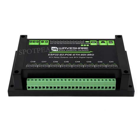 Esp32 S3工业级8路继电器wifi蓝牙网口eth物联网rs485 Rj45 Poe