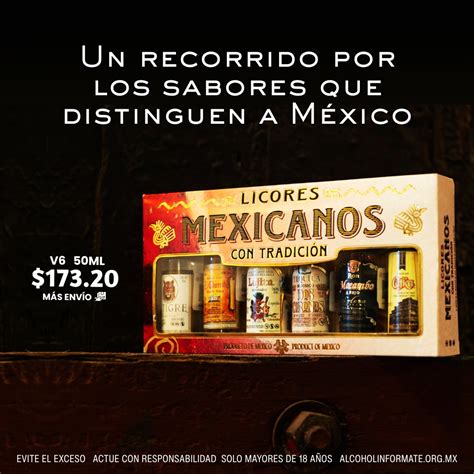 Licores 🇲🇽 Estuche De Licores Mexicanos Con Tradición Un Recorrido