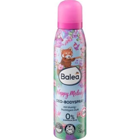 Balea Happy Melody Deo Body Spray 150ml Glownshine Lb