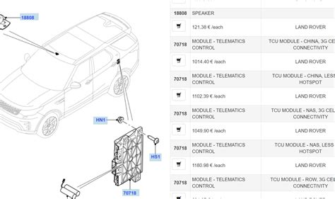 L494 Telematics TCU Module Location Range Rovers Forum