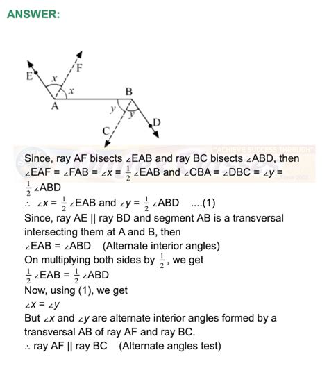 practice set 2 2 chapter 2 parallel lines mathematics