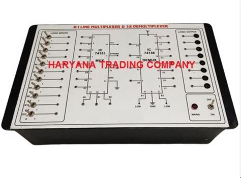 8 1 Multiplexer And 1 8 Demultiplexer Trainer Kit Model Name Number Htc 3131 At ₹ 2000 Piece