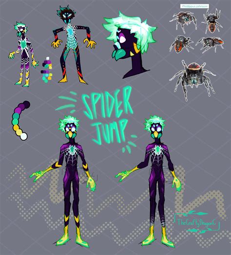 Spider Jump Spidersona By Thecraftydragonc On Deviantart