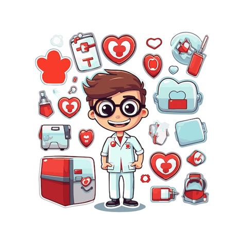 Premium Vector Simple School Equipment Illustration Design Elements