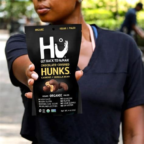 Hu Chocolate Covered Hunks Cashews With Vanilla Bean 4oz Terra Powders